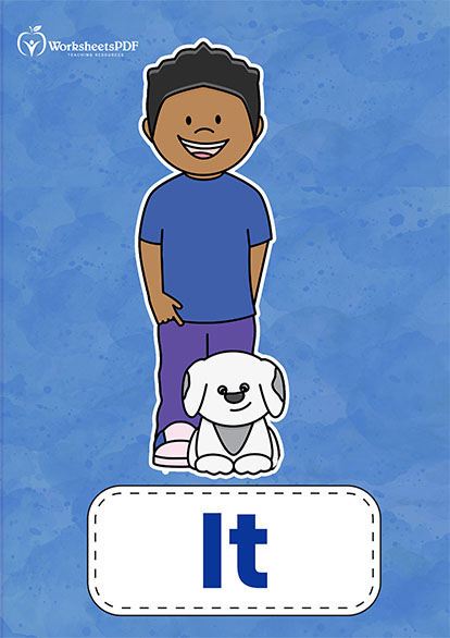 Personal Pronouns Poster Set (Free Printables) - Worksheets PDF