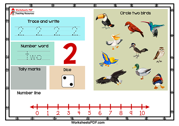 Early Math Skills - Worksheets PDF