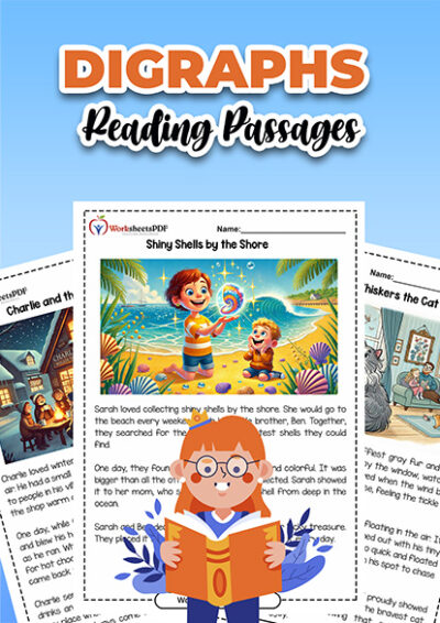 Free Digraph Reading Passages Printables