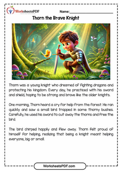 Free Digraph Reading Passages Printables